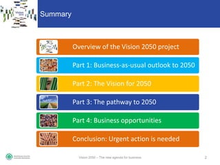 Generic Vision 2050 Presentation Short Draft01 | PPTX