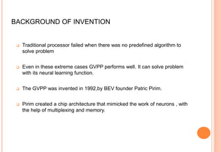 Generic visual perception processor | PPTX