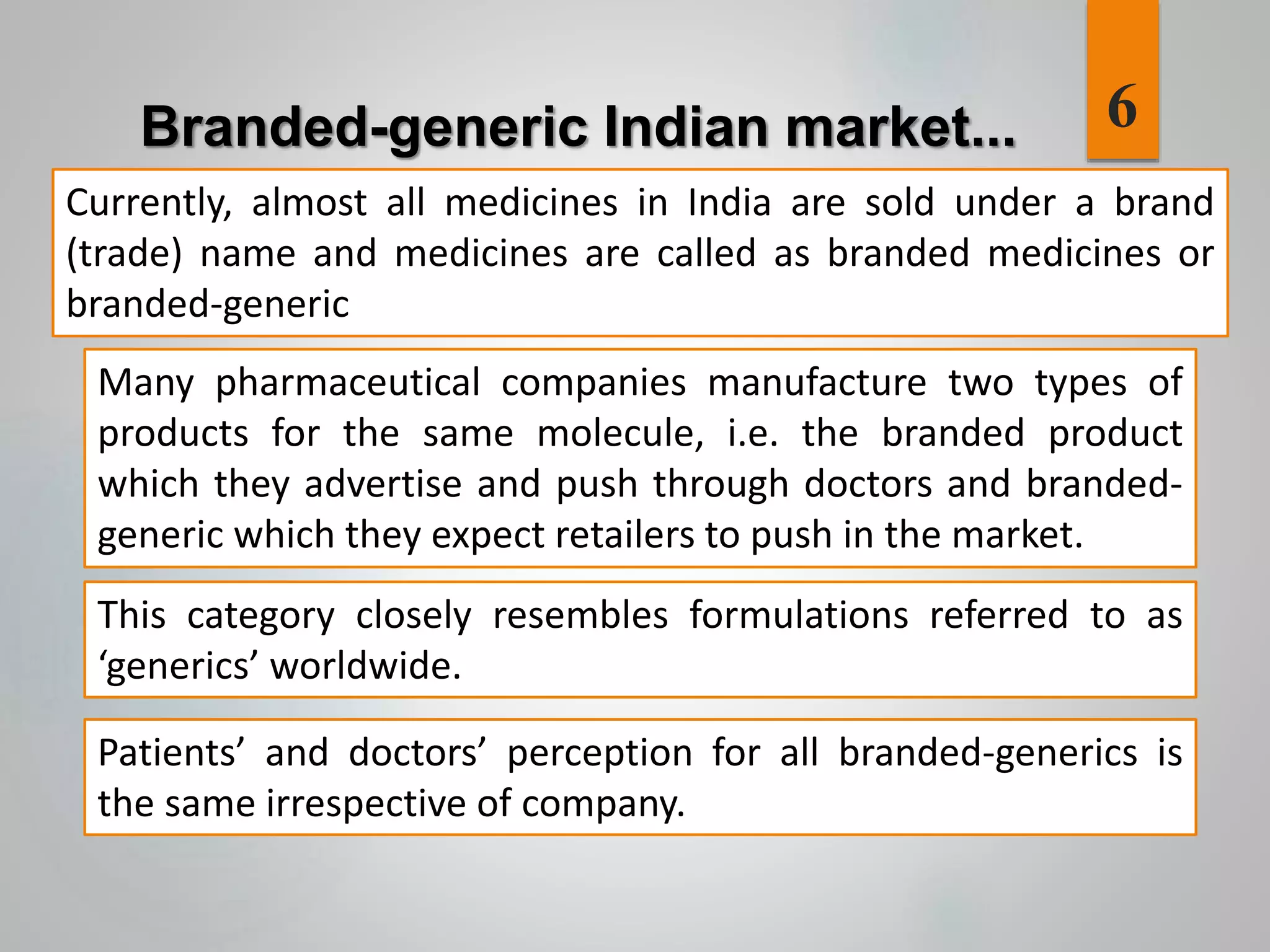 Generic vs branded medicine | PPTX