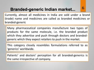 Generic vs branded medicine | PPTX