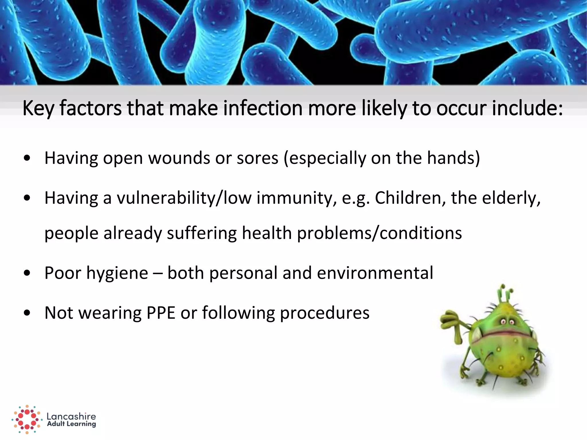 Workplace Infection Control - Information to support your learning | PPTX