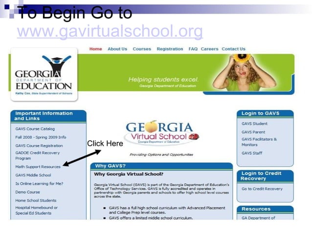 GA Virtual School Information | PPT