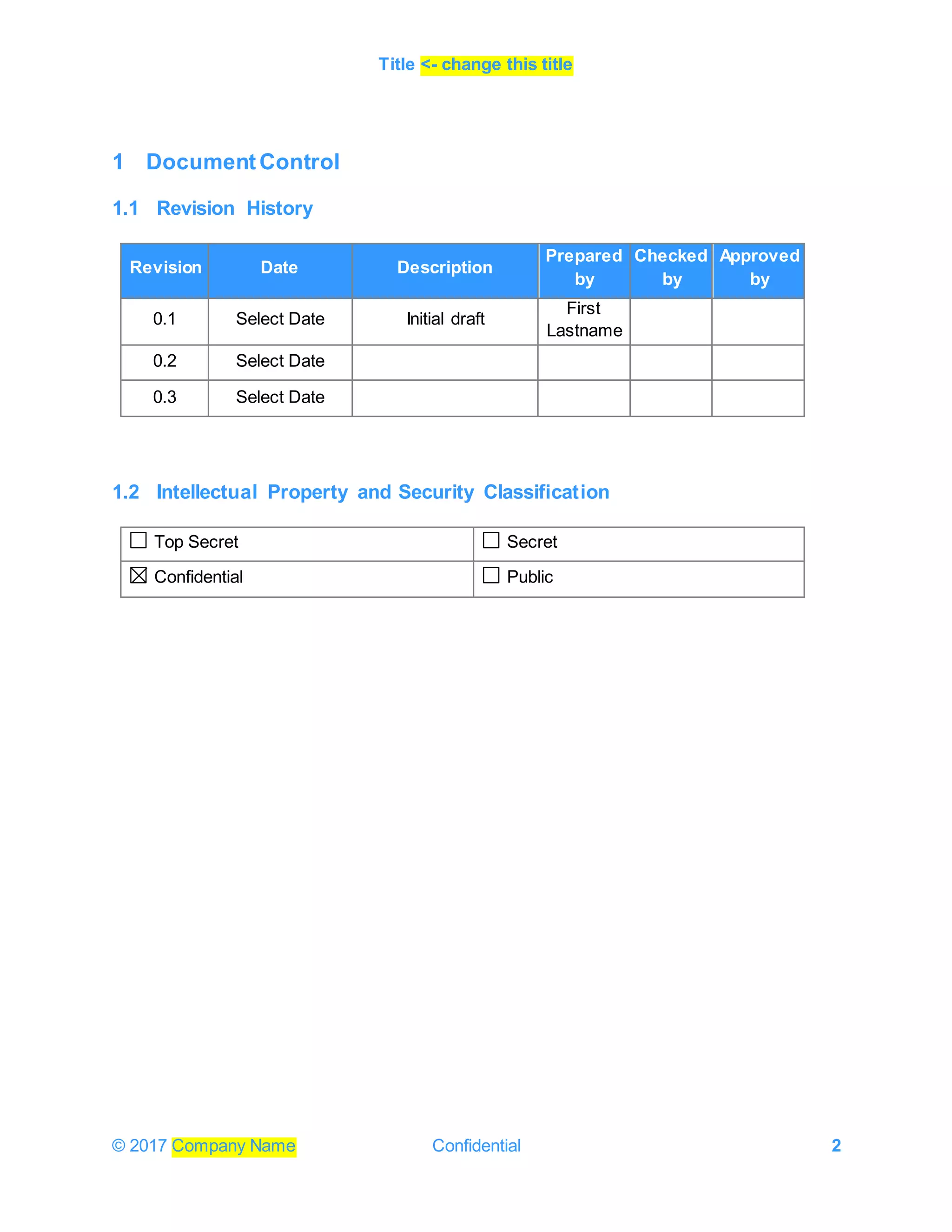 Generic word template | PDF