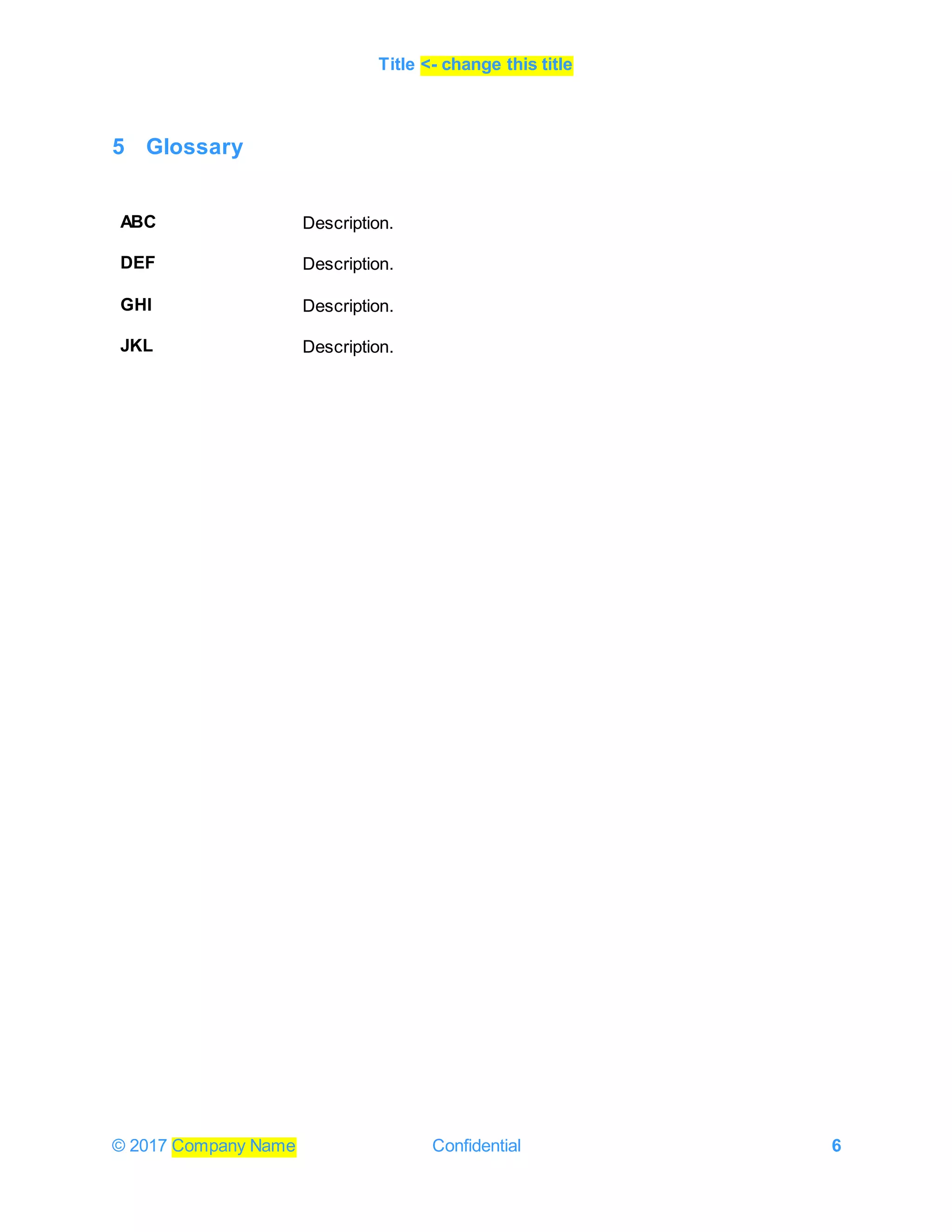 Generic word template | PDF