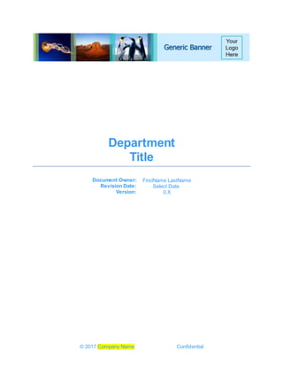 Generic word template | PDF