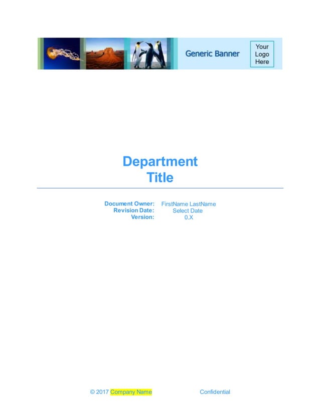 Generic word template | PDF