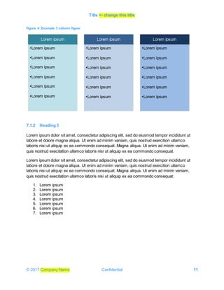 Generic word template | PDF