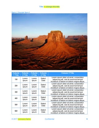 Generic word template | PDF