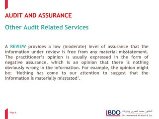 General concept of audit | PPT