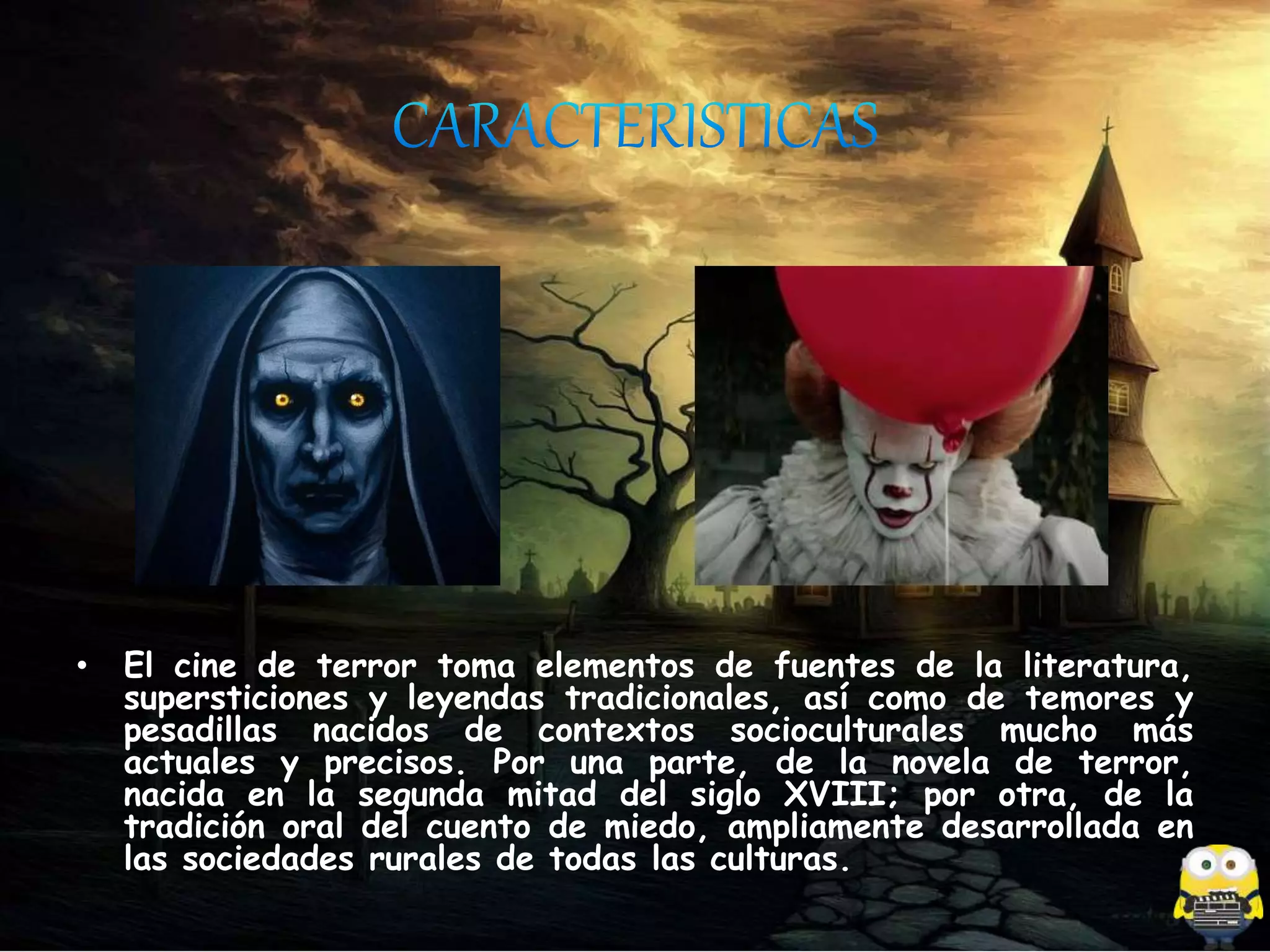 Genero de terror | PPTX