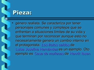 Genero dramatico | PPT