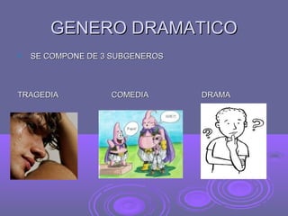 Genero dramatico | PPT