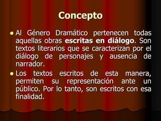 genero dramatico y sus caracteristicas .ppt
