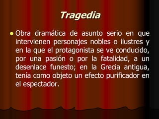 genero dramatico y sus caracteristicas .ppt