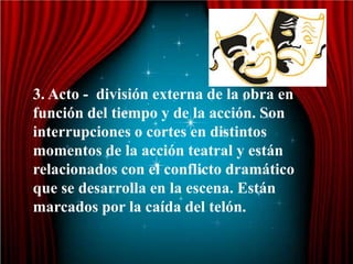 Genero dramático powerpoint | PPTX