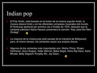 Generos Musicales De India | PPT