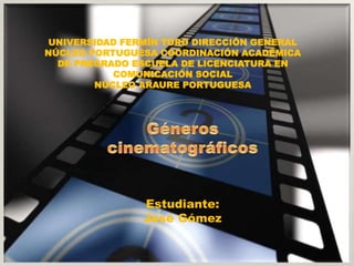Generos del cine., | PPTX