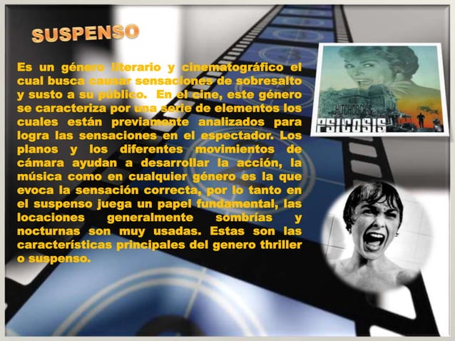 Generos del cine., | PPTX