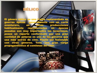 Generos del cine., | PPTX