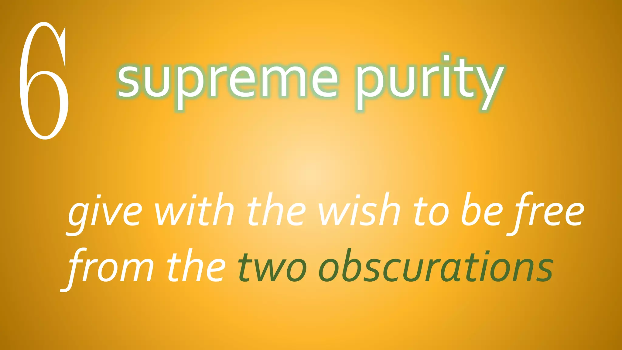 Generosity: the first of the six perfections in Mahayana Buddhism | PPTX