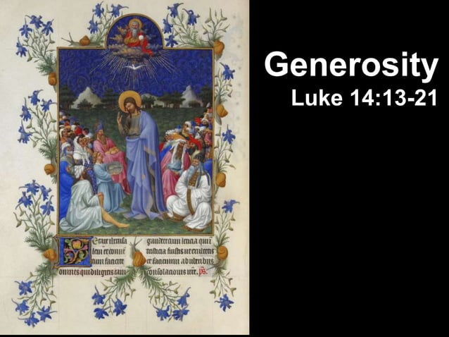 Generosity | PPT