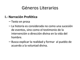 Generos literarios | PPT