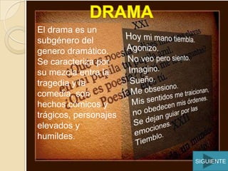 Géneros literarios | PPT