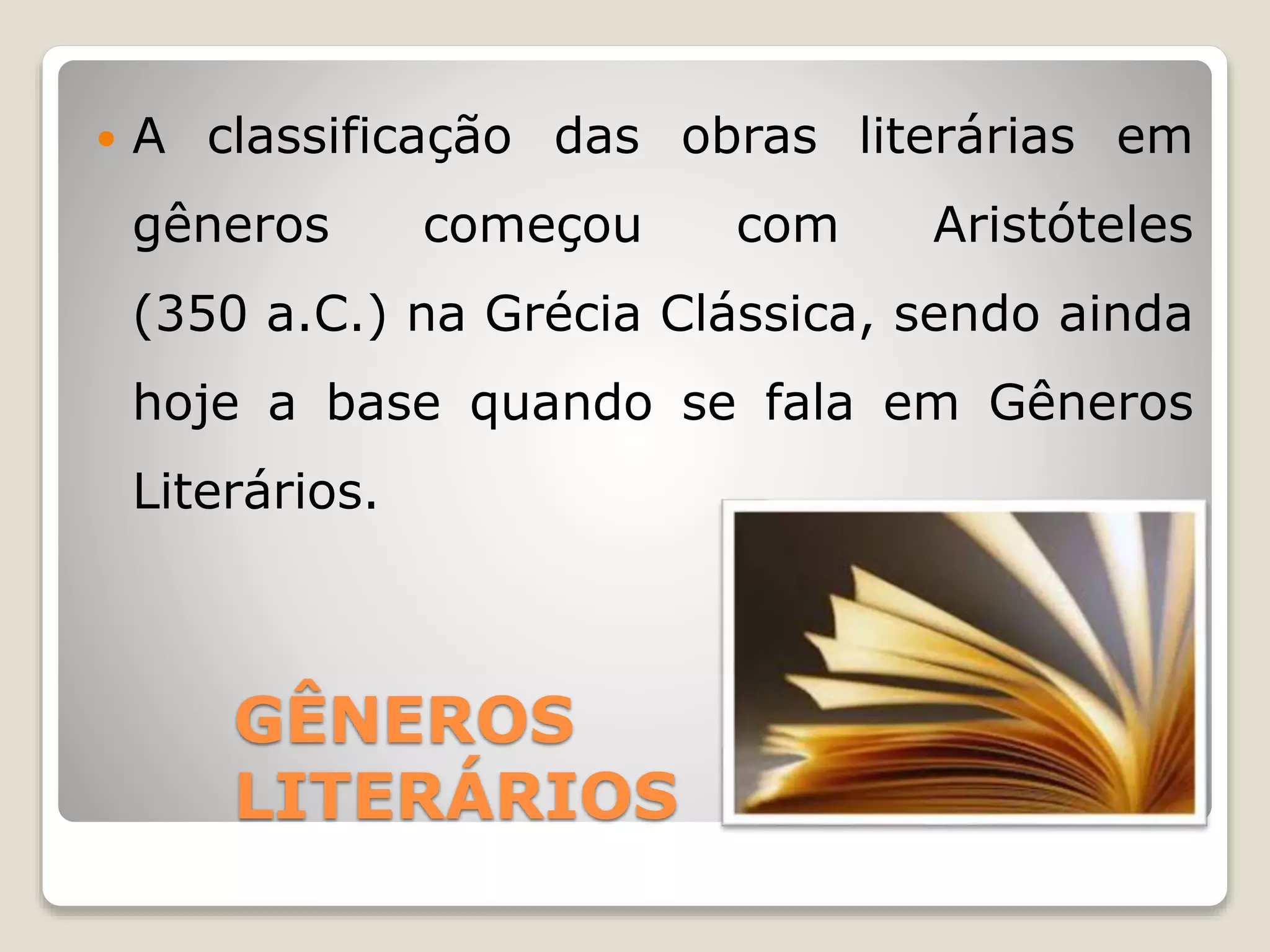 Generos literarios | PPT