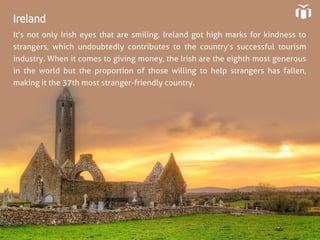 10 Most Generous Countries in The World | PDF | Australia and Oceania ...