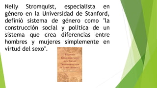 Genero y sexo | PPTX