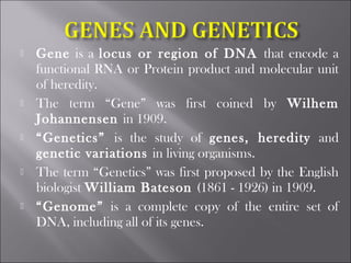 Genes | PPT