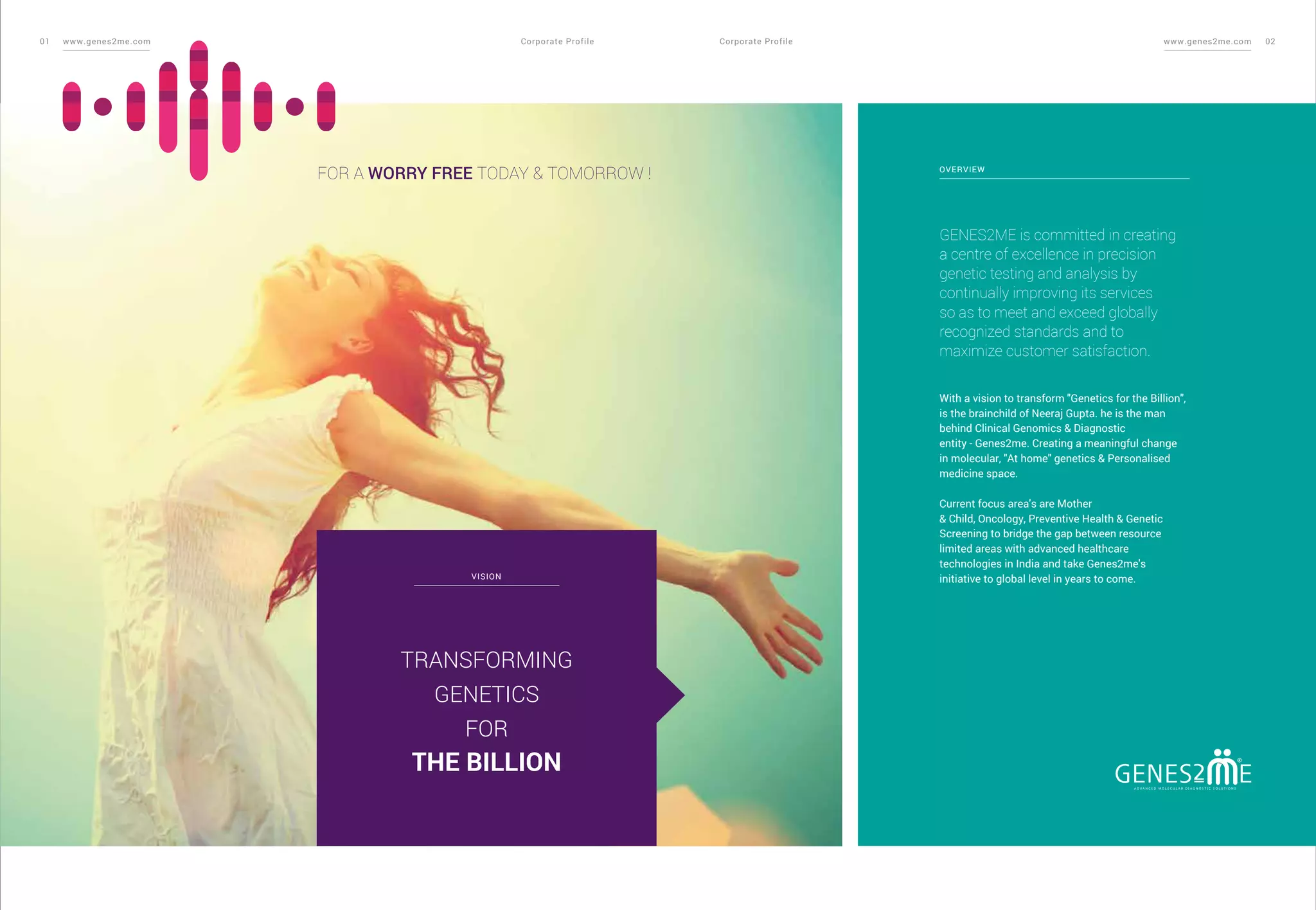 GENES2ME: DNA Genetic Testing Lab in Gurugram | PDF