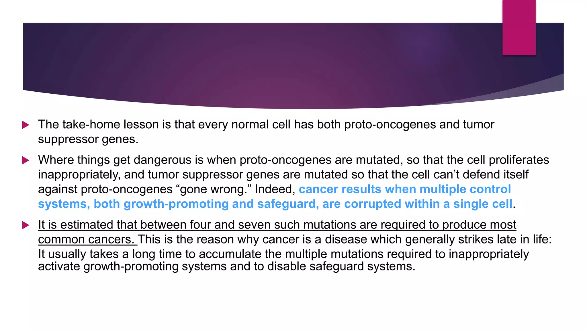 Genes and cancer | PPTX