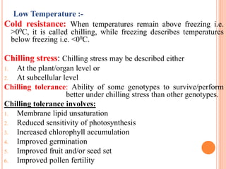 Genes and genomics in breeding cultivars suitable to high and low ...