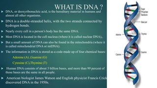 Genes and heredity for class 9th | PPTX