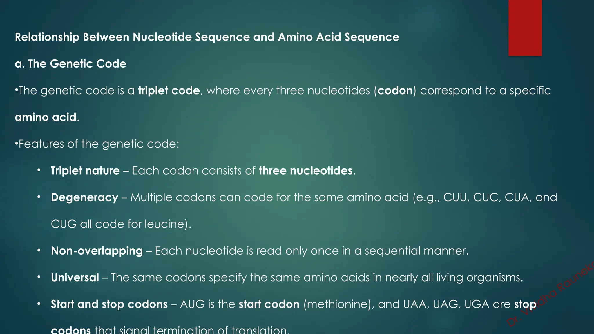 Genes and the genetic code_Central dogma | PPTX