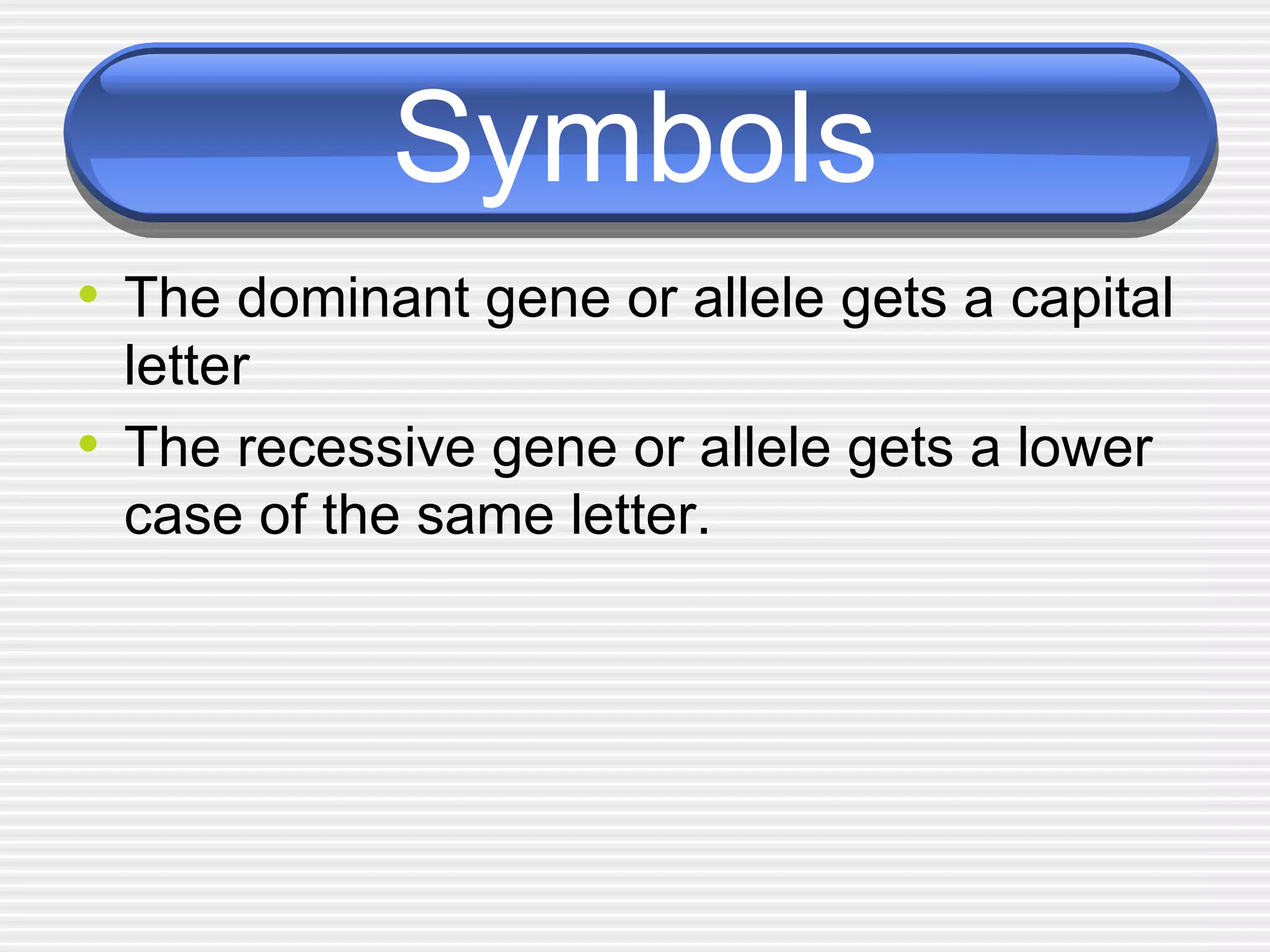 Genes and traits | PPT