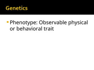 Genes and Traits.ppt genetic mutationion | PPT
