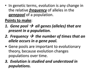 Genes And Variation | PPTX