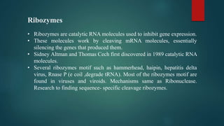 Gene silencing | PPTX