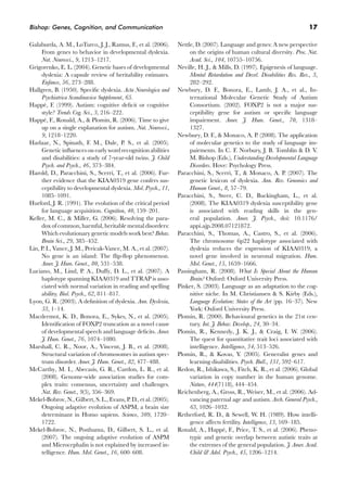 Genes, cognition and communication | PDF