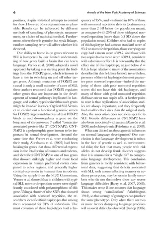 Genes, cognition and communication | PDF
