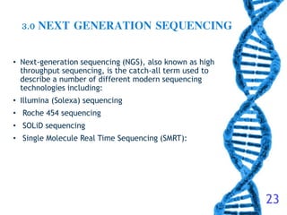 Gene sequencing technique | PPTX