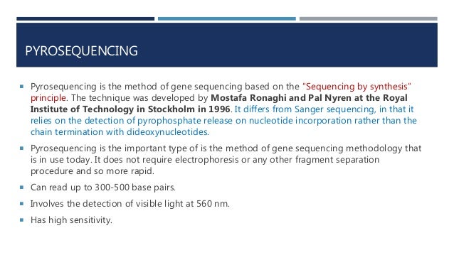 Gene sequencing (pharmacology) (sem 1) | PPTX
