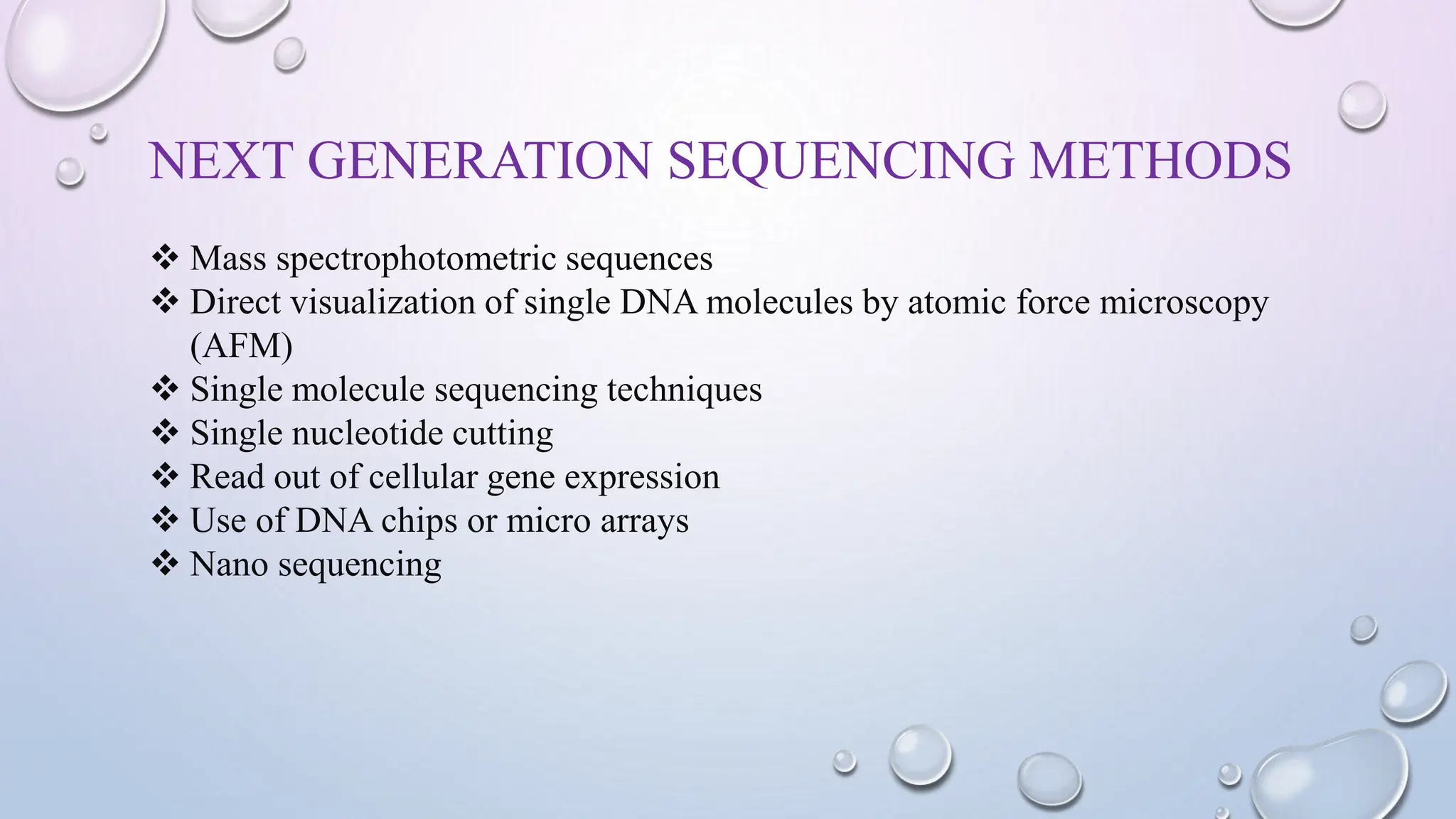Gene Sequencing | maxam gilbert sequencing | sanger sequencing | PPTX