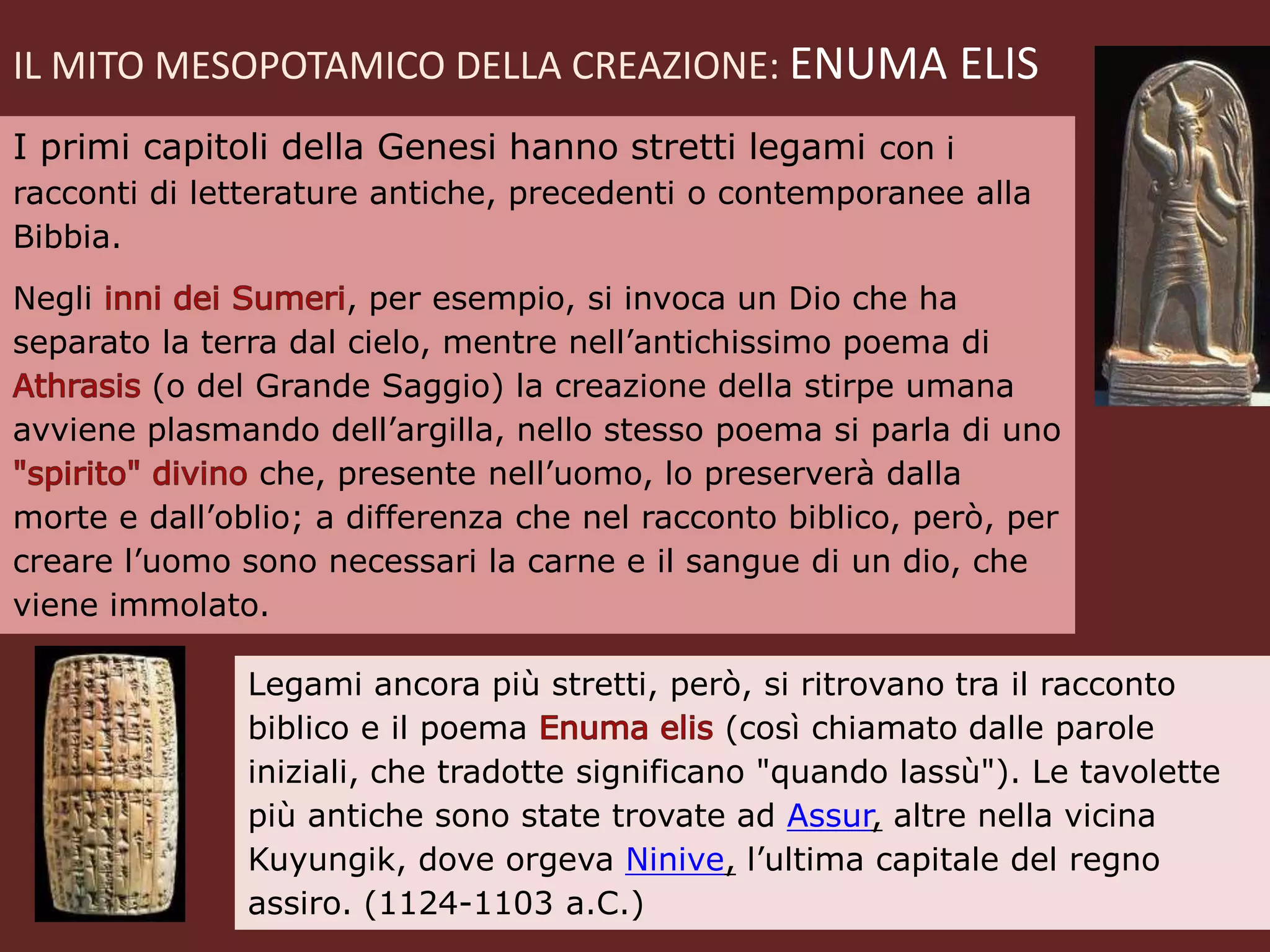 Genesi, la creazione | PPSX