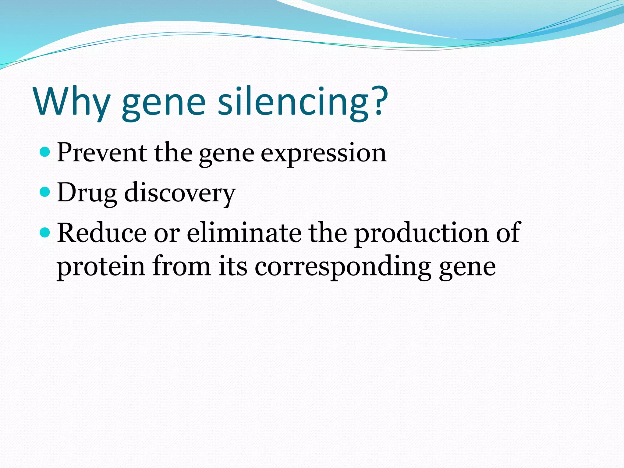 Gene silencing | PPT