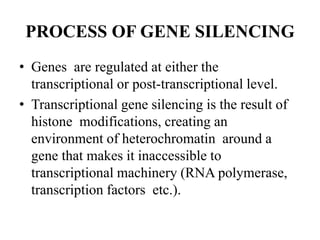 Gene silencing last | PPTX