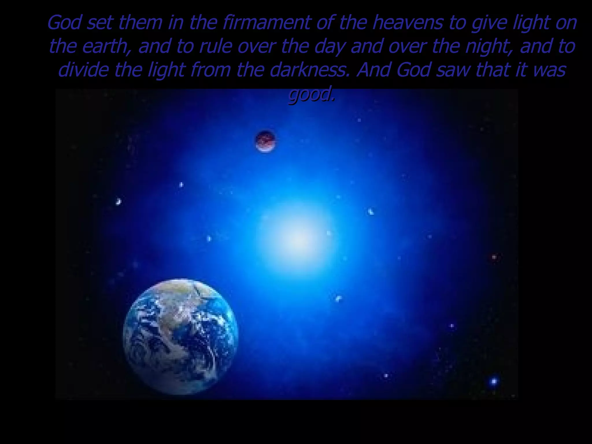 Genesis 1 In The Beginning | PPS