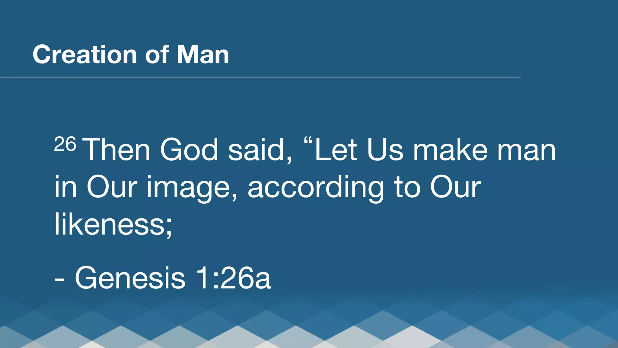 The Creation of Man | PDF